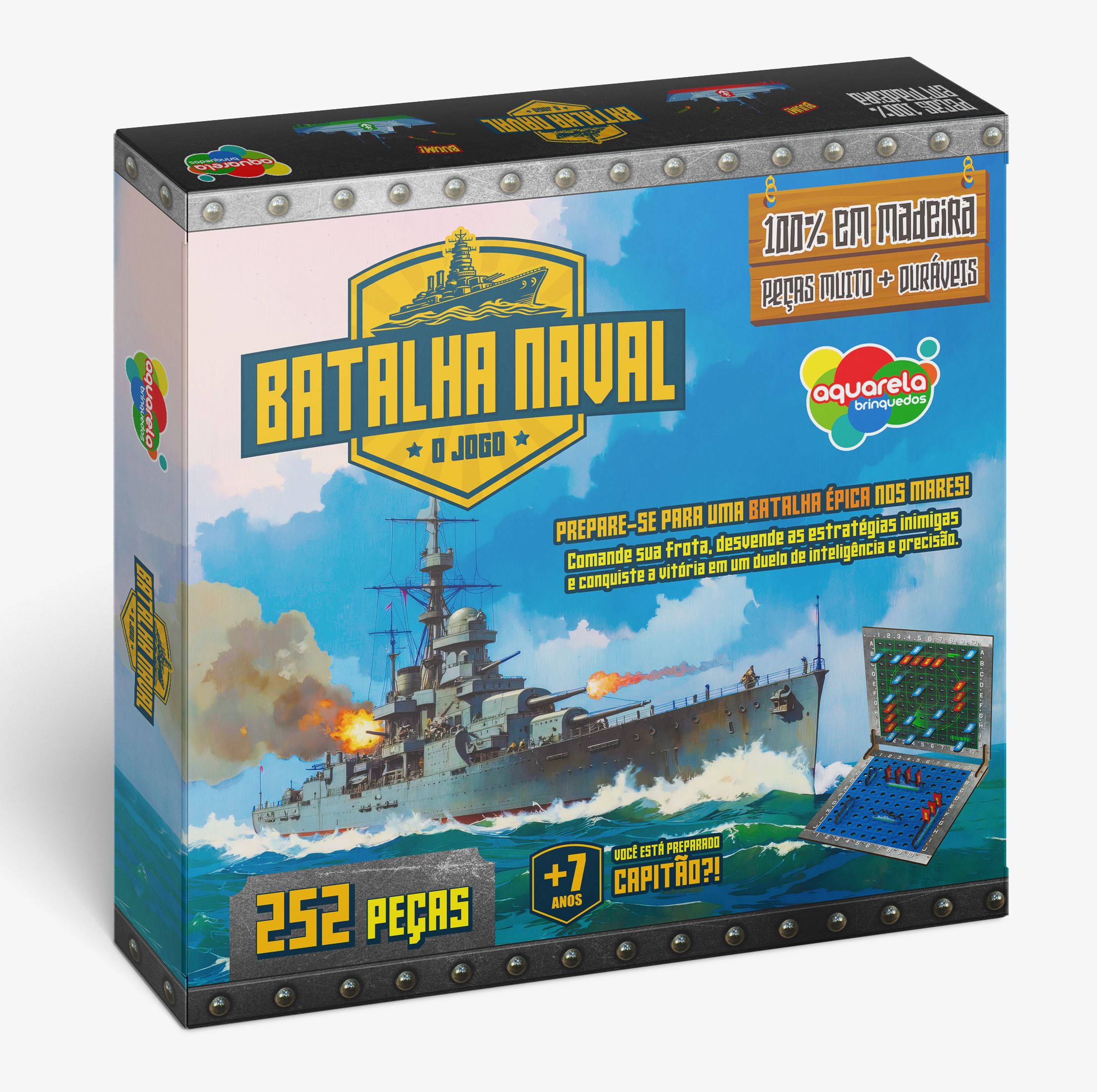 Batalha Naval | Aquarela Brinquedos